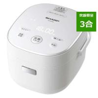 SHARP SHARP ジャー炊飯器 KS-CF05D-W（ホワイト） 炊飯器本体 - 最安値・価格比較 - Yahoo!ショッピング｜口コミ・評判からも探せる