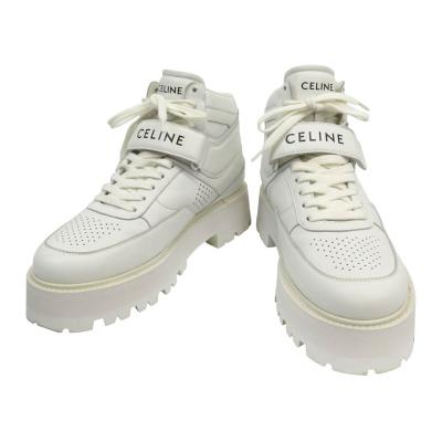 CELINE（セリーヌ） バルキー ハイカット スニーカー メンズ ホワイト