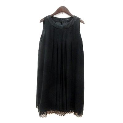 コムサ ワンピース 黒(COMME CA ISM)(サイズ(S/M/L):M)の コムサ ワンピース 黒(COMME CA ISM)(サイズ(S/M/L):M)の