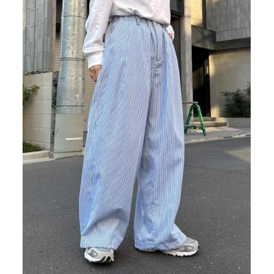 ヒッコリーストライプワイドパンツの商品一覧 通販 - Yahoo ヒッコリーストライプワイドパンツの商品一覧 通販 - Yahoo