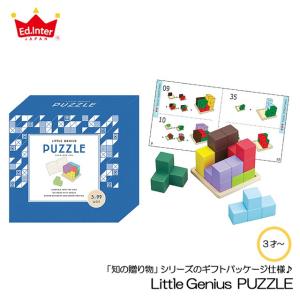 リトルジーニアス (パズル) Little Genius PUZZLE 知育玩具 教育玩具 ブロック 賢人パズル 立体パズル 誕生日プレゼント ...