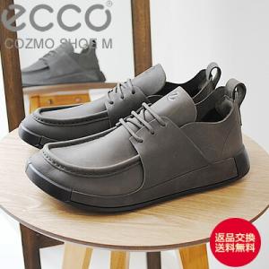ecco（エコー） メンズ コズモ レザーシューズ レースアップ スエード