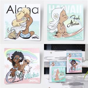 ステッカー シール ハワイ ALOHA MAPUA アロハマプア パソコン PC タブレット デコレーション ハワイアン 雑貨 小物 サーフィン :aloha-mapua-square ...