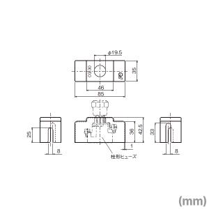 富士電機 CG-30 充電部保護カバー(30A用) (黒色半透明) (難燃性) (合成樹脂製) NN :cg-30:ANGEL HAM ...