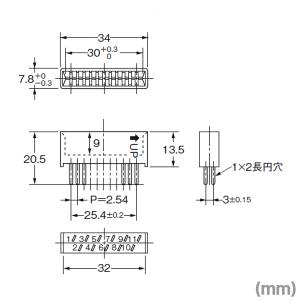 オムロン(OMRON) NRT-CN コネクタ (はんだづけ端子形) (1個) NN :nrt-cn:ANGEL HAM SHOP JAPAN ...