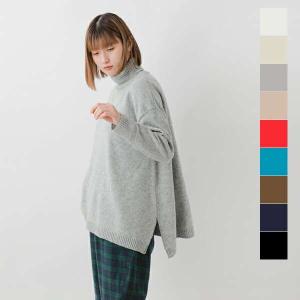 フィルム モックネックコットンニット FILUM 2025秋冬新作 レディース
