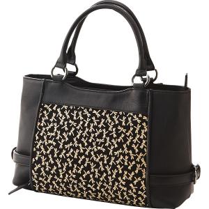 印傳屋（INDEN-YA） 印伝 印伝 PERMONE ペルモネ 手提げ 和柄 7807