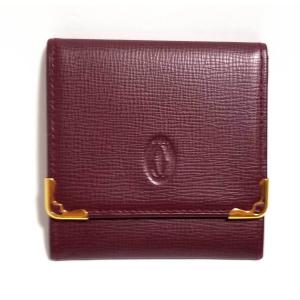 Cartier（カルティエ） コインケース マスト 小銭入れ ボルドー 2C