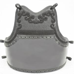 剣道 防具 胴 松勘工業 活人 総人工紺革6mm十字刺 50本型強化樹脂胴