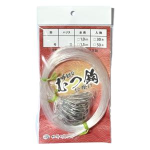 むつ鈎仕掛け 金龍マルタH溝入り 鈎24号 30本入り ※選べるハリス号数＆長さ :marutaH-24:キャプテンAクラフト - 通販 - Yahoo!ショッピング