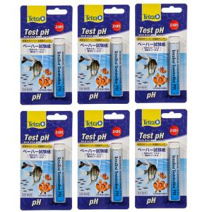 テトラ テスト 試験紙pH（ペーハー）（淡水・海水用）×6 :289060:チャーム charm ヤフー店 - 通販 - Yahoo!ショッピング