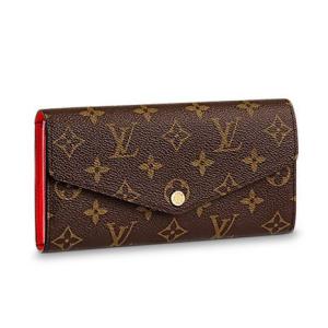 LOUIS VUITTON◇2)ポルト・フォイユ・サラ_モノグラム LOUIS VUITTON◇2)ポルト・フォイユ・サラ_モノグラム