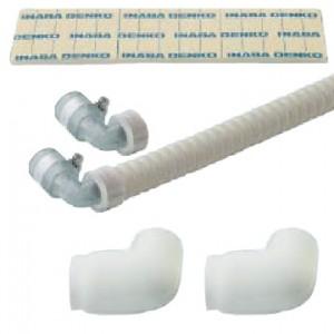 因幡電工 継手付断熱ドレンホース ドレンあげゾウ ERエルボタイプ