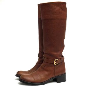 JIMMY CHOO（ジミーチュウ） ロングブーツ 142CONVOY 牛革 ボア