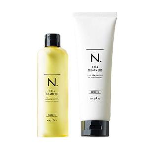 napla ナプラ N.（エヌドット）シアシャンプー スムース シャンプー＆トリートメント セット（300ml＋240g）×1個 N. レディースヘアシャンプー - 最安値・価格比較 ...