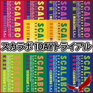 スカラボ 1DAYトライアル 薬用 スカルプシャンプー トリートメント 各8ml DAICHI HOSHI KAZE SORA UMI ノン ...