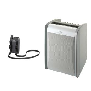 JVCビクター（Victor）ポータブル ワイヤレスアンプ PE-W51SCDB-WM-P980（シングルチューナー組込、CDプレーヤー搭載）＋ワイヤレスマイク :PE-W51SCDB-WM ...