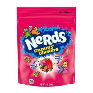 並行輸入品】Nerds ナーズ グミ クラスター 226g Gummy Clusters 8oz