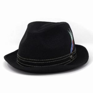 DAKS（ダックス） チェック 中折れ帽 ベルベット Pontoglio Belvet