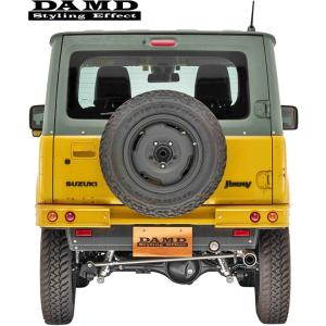 【M's】 スズキ JB64 ジムニー (2018.7-) DAMD the ROOTS リアバンパー ／／ ダムド ザ ルーツ FRP エアロ パーツ 64ジムニー レトロ 昭和 新型 ...