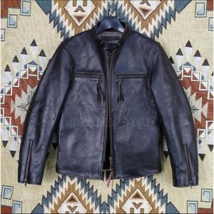 特売！新入荷☆ J24 レザージャケット ブラック C&J イタリアンレザー