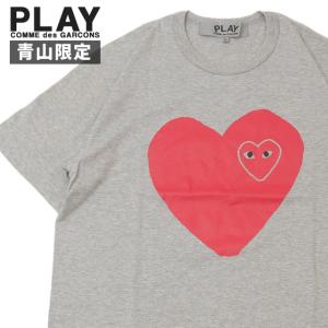 【価格見直しました】 新品 プレイ コムデギャルソン PLAY COMME des GARCONS 青山限定 MENS DOT HEART TEE Tシャツ T044 ワッペン ハート ロゴ クルーネック カットソー 日本製 ギャルソン 入手困難 親子コーデ お揃い ワンポイント 半袖Tシャツ PLAY COMME des GARCONS 【価格見直しました】 新品 プレイ