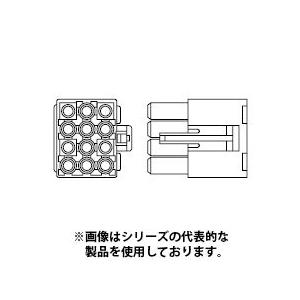 ELP-12V 日本圧着端子・JST 接続コネクタ ELコネクタ 定格電流 10A 300V ピッチ2.5mm プラグハウジング ...