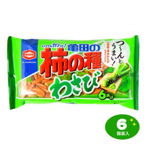 亀田製菓 亀田の柿の種 わさび 6個装入 駄菓子 お菓子 :oks-204689-0209:フェスティバルプラザ - 通販 - Yahoo ...