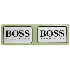 BOSS 】HUGO BOSS ヒューゴボス レプリカヘルメット用 ステッカー シール 2枚セット モータースポーツ スポンサー ...