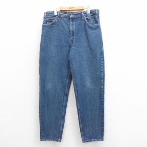 LEVI’S リーバイス デニムパンツ メンズ 【古着】【中古】 Levi's（リーバイス） 古着 大きいサイズ 550-0216 5ポケット デニム