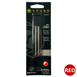 クロス CROSS ボールペン 替え芯 リフィル レフィル インク色：レッド 赤 TECH3・TECH3+・TECH4・COMPACT用 ...