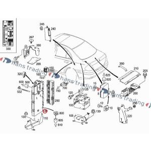 W211 W219 リア リヤ SAMコントロールユニット サムユニット SAMユニット/純正品 2115458601 2115455301 ...