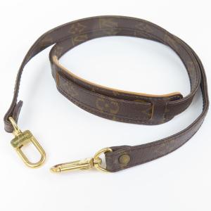 ルイ ヴィトン ショルダーストラップ ベージュ レザー レディース