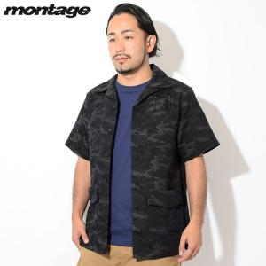 montage（モンタージュ） シャツ 長袖 メンズ ネル B チェック(Nel B