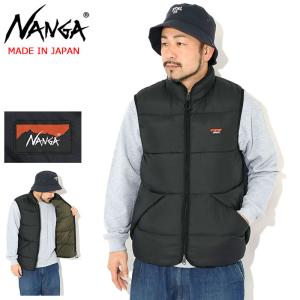 ベスト(メンズ) ナンガ LIGHT WEIGHT PLAYLAND DOWN VEST M GRY