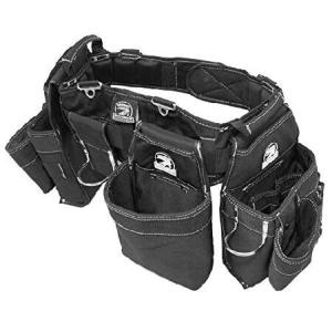 Gatorback B145 Carpenters Triple Combo w/Pro-Comfort Back Support Belt. Heavy Duty Work Belt ...