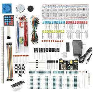 DEYUE 398 Electronic Starter Fun Kit Bundle | Basic Electronics Components Starter Kit | for ...