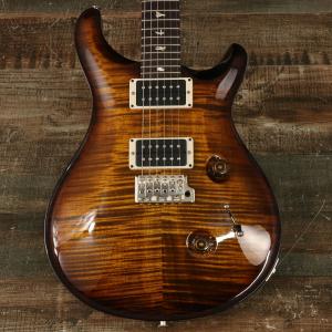 Paul Reed Smith (PRS) 2022 Custom 24 Black Gold Burst Pattern Thin Neck ...