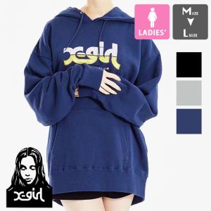 X-girl（エックスガール） HALF ZIP JERSEY DRESS ハーフジップ