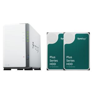 Synology DS224+ DiskStation 2ベイコンパクトNAS + HAT3300-6T Synology DS224+ DiskStation 2ベイコンパクトNAS + HAT3300-6T