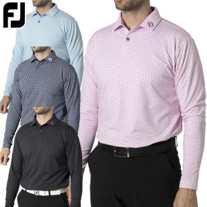 FootJoy（フットジョイ） ウェーブラインプリントモックネック長袖
