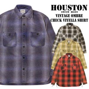 HOUSTON ヒューストン 長袖 スウェット トレーナー 22369 PRINT U.S
