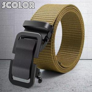 ベルト メンズ 男性 穴なし 布ベルト キャンバスベルト ガチャベルト バックル カジュアル シンプル ワークベルト アウトドア スポーツ お ...