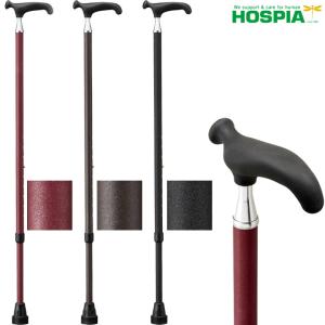 フジホーム ◇ ベーシック 伸縮S 花柄赤 WB3717 軽量 女性 一本杖