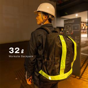 反射テープ装着型リュック ワーカーズ現場作業用 現場用バッグ 現場