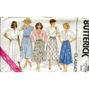Butterick Classics Pattern 3826 ~ Misses Flared or A-Line Skirt ~ L-XL ...