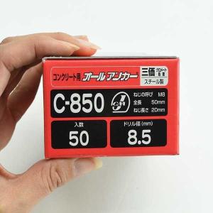 サンコーテクノ オールアンカー C-850 M8 長さ50mm 鉄 50本単位 :c-850:あかばね金物 - 通販 - Yahoo!ショッピング