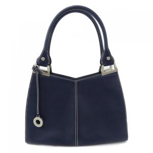 MORABITO（モラビト） ハンドバッグ レザー シルバー レディース 中古