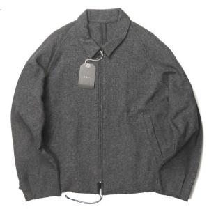 新品 bukht ブフト 18AW 日本製 ZIP BLOUSON ショートパイル ジップ