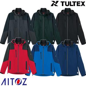 防寒ジャンパー AITOZ アイトス TULTEX 裏フリース防風ジャケット AZ-10312 作業着 防寒 作業服 軽撥水 防風 保温 フード付 :w-465-1122:作業服 安全靴 安全 ...